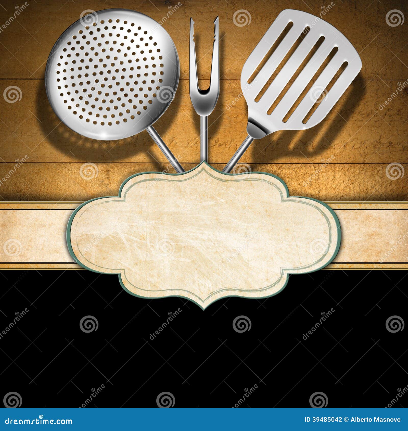 Rustic Menu Background Royalty-Free Stock Photo | CartoonDealer.com ...