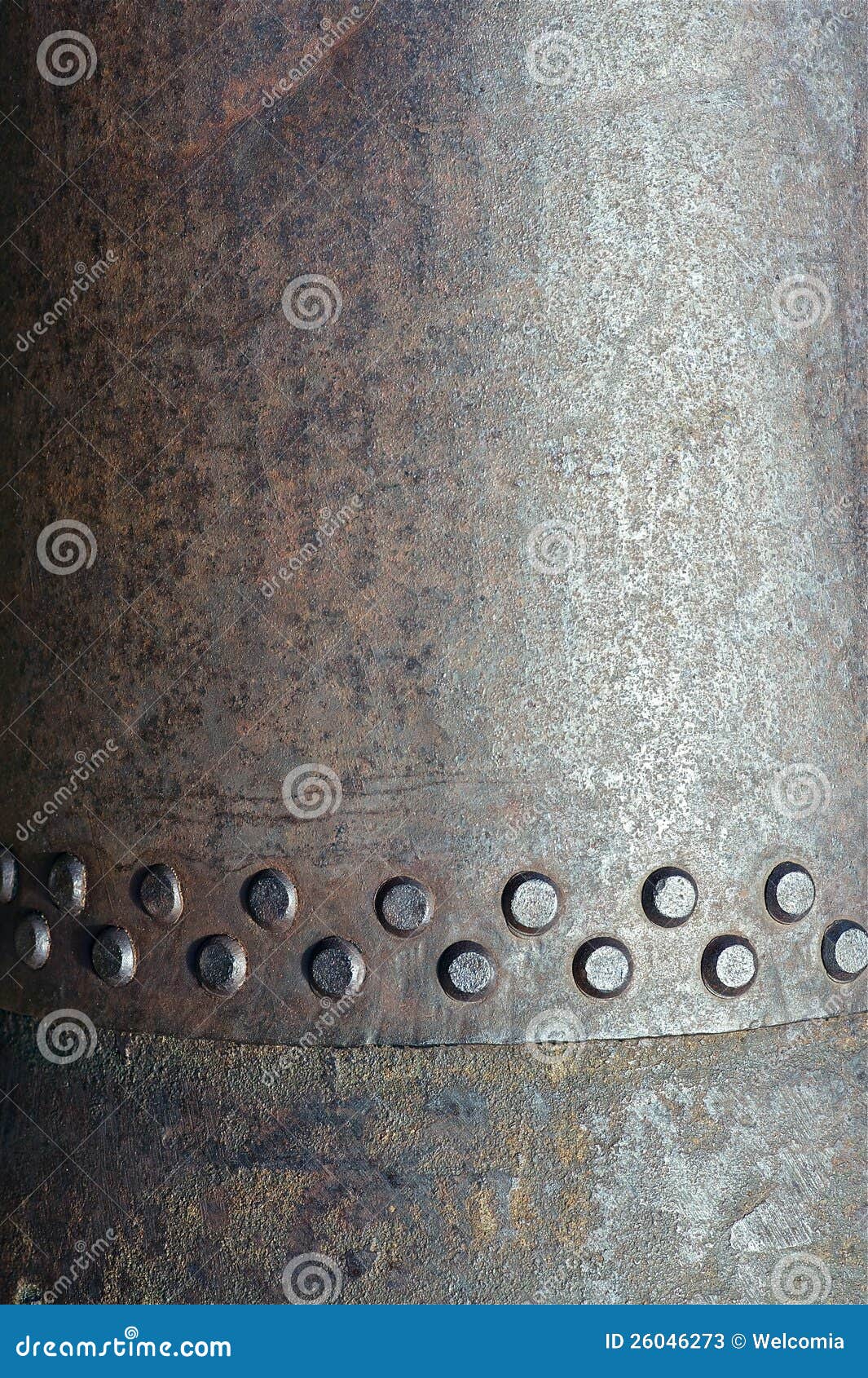 Rustic Metal Background stock image. Image of hard, rivet - 26046273