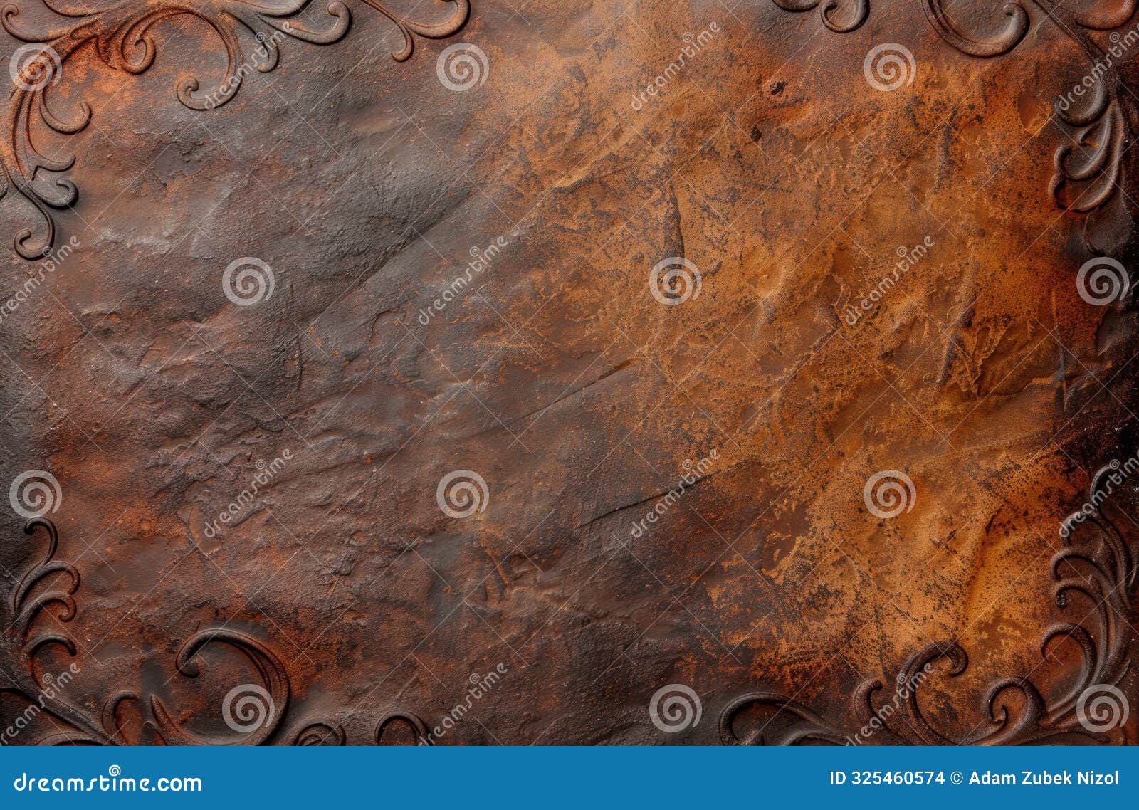 Rustic Metal Texture On Grungy Wall Background Royalty-Free Stock Photo ...