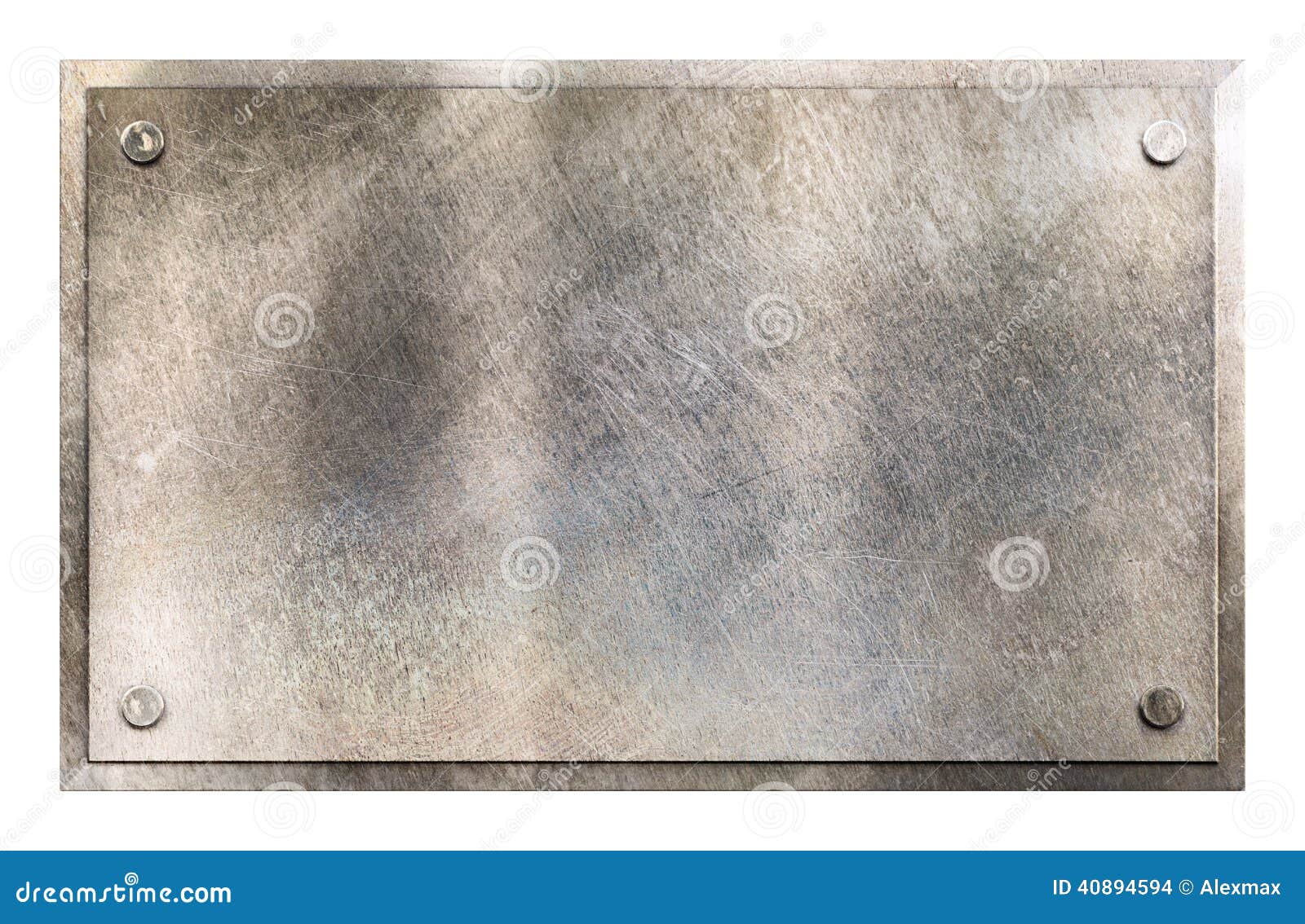 Metal Sign On A Grey Concrete Wall Stock Image | CartoonDealer.com ...