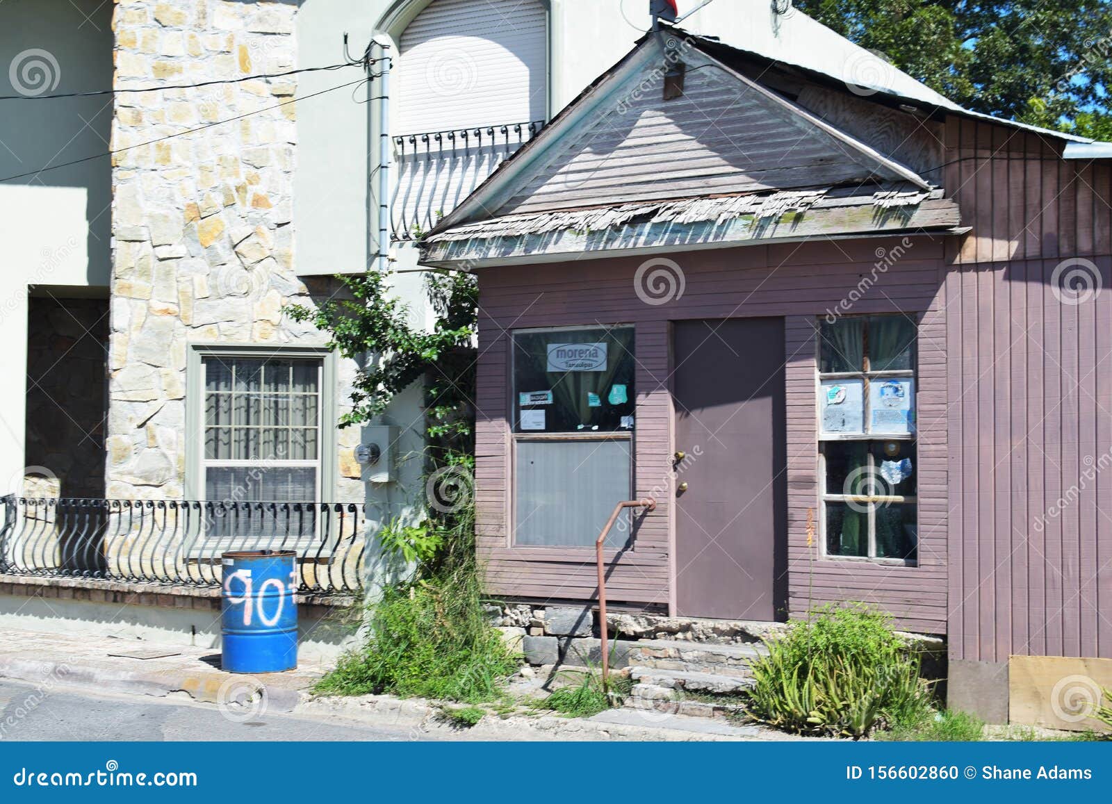 Rustic Mexican House stock photo. Image of city, residential - 156602860
