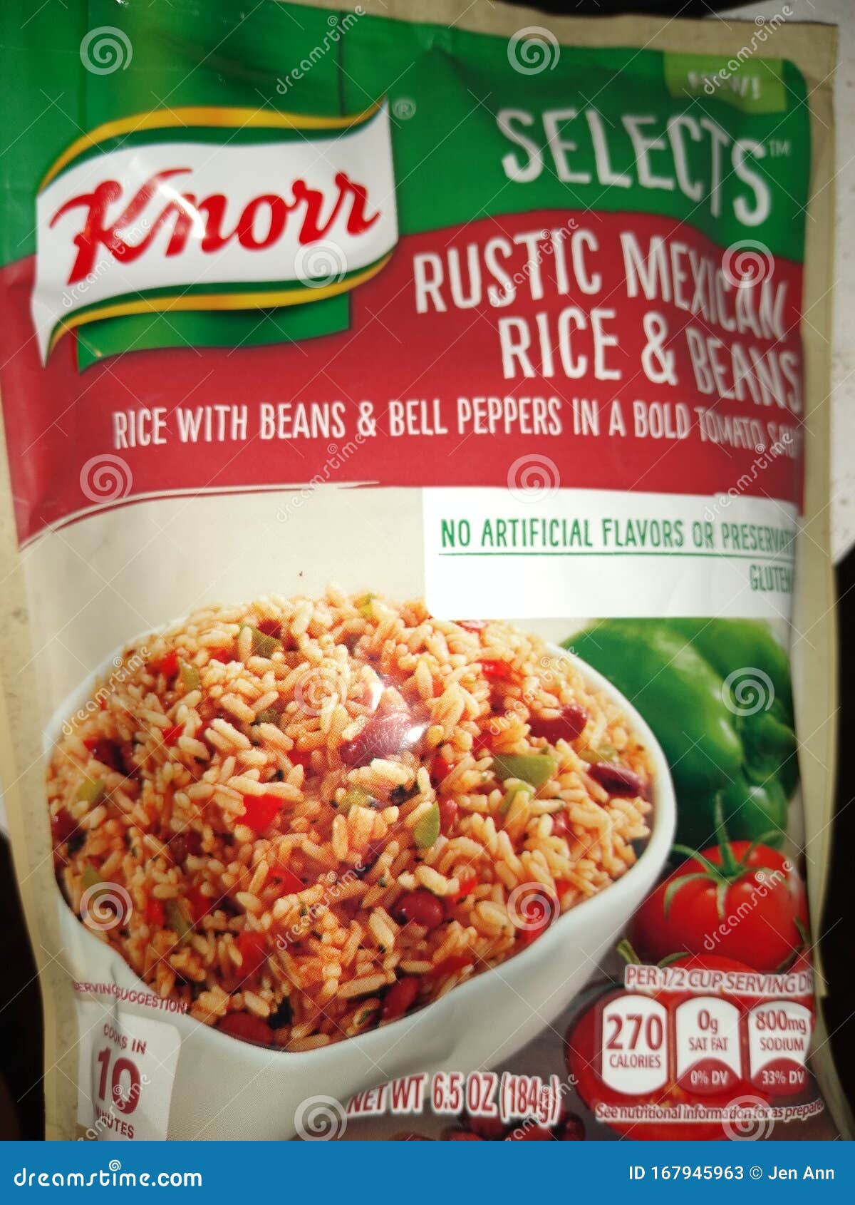 Rustic Mexican Rice & Beans by Knorr Editorial Stock Photo - Image of ...