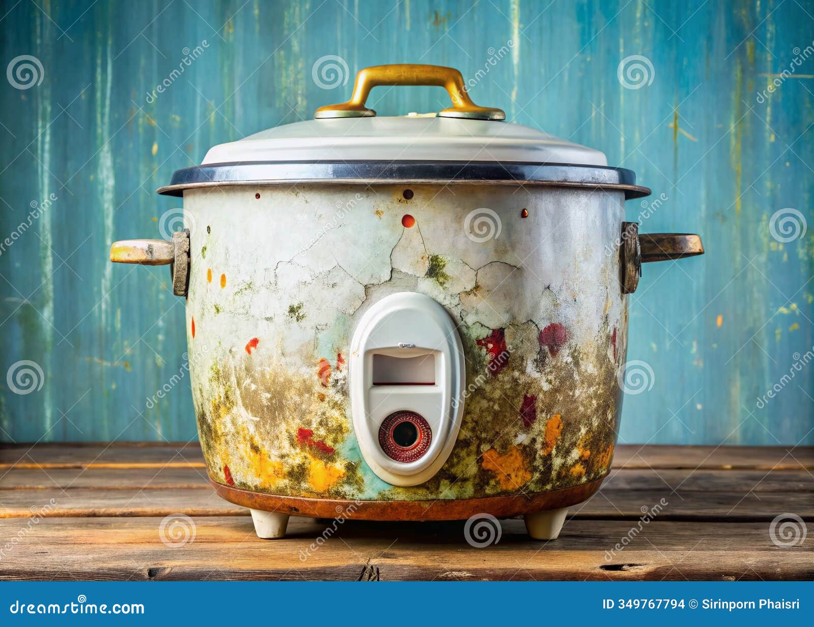 Damaged but Delightful Rustic Modern Rice Cooker for Unique Product ...