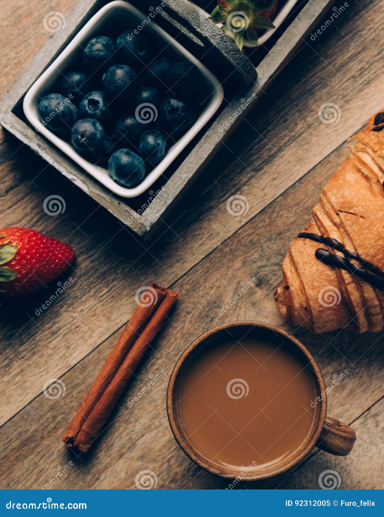 Rustic morning coffee stock image. Image of wooden, break - 92312005