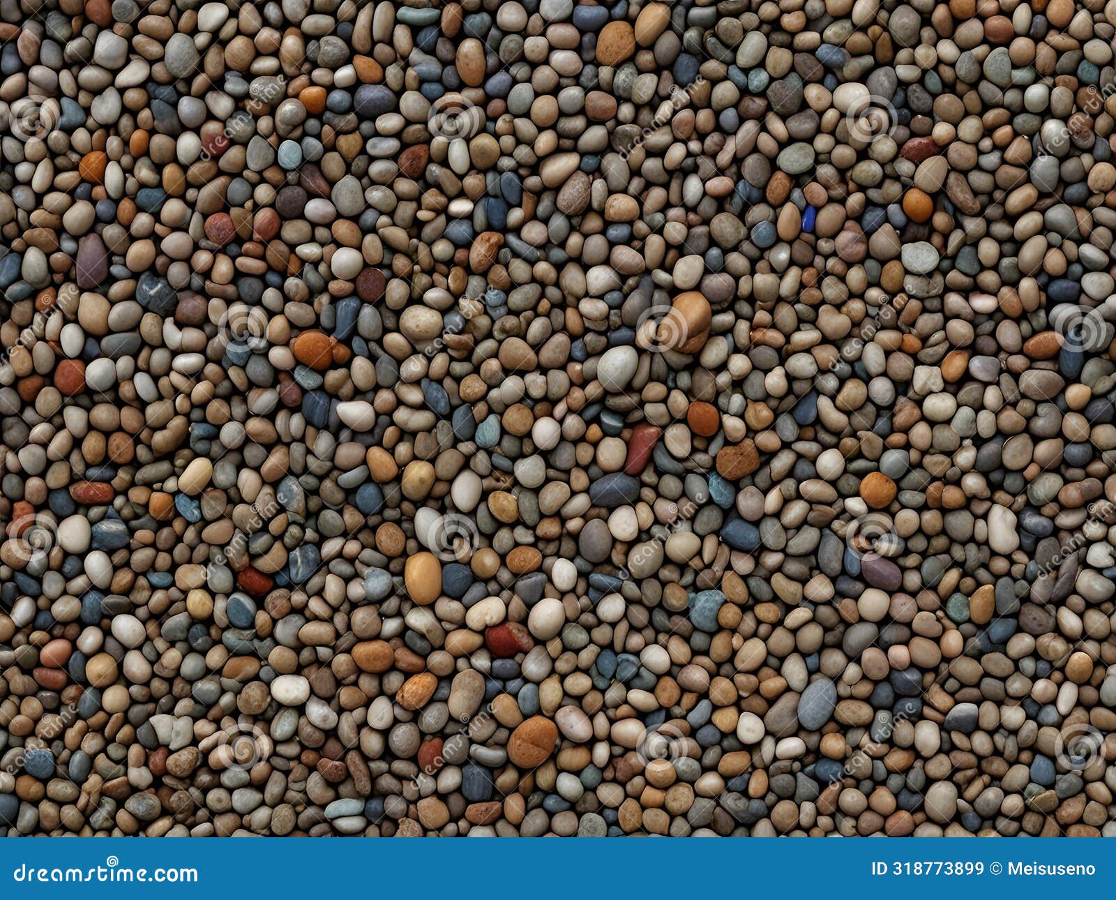 Rustic And Natural Decorative Gravel Path Texture Banner Background ...