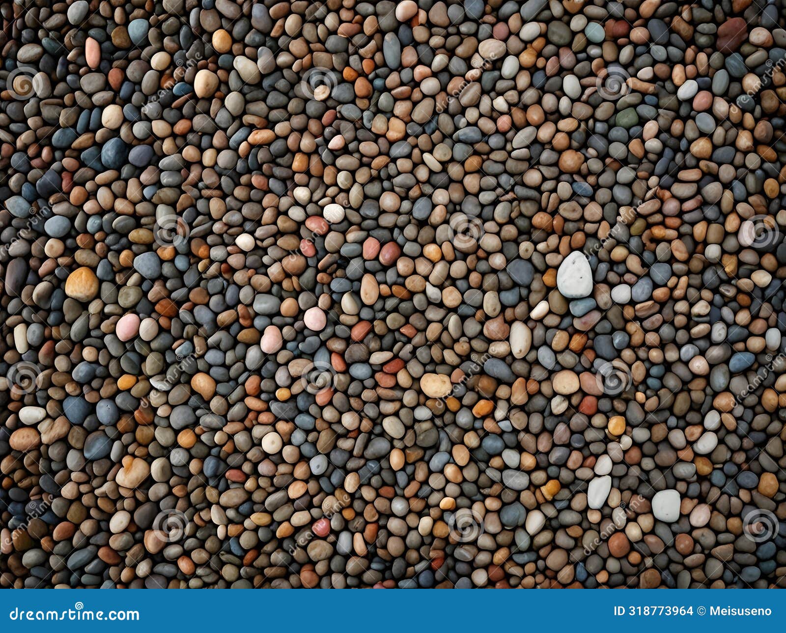 Rustic And Natural Decorative Gravel Path Texture Banner Background ...