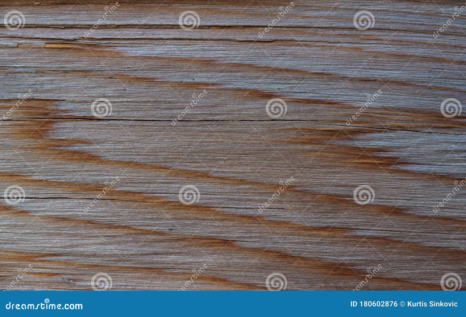 Rustic Natural Medium Light Blue/Orange Wood Texture W/ Grain Waves 4K ...