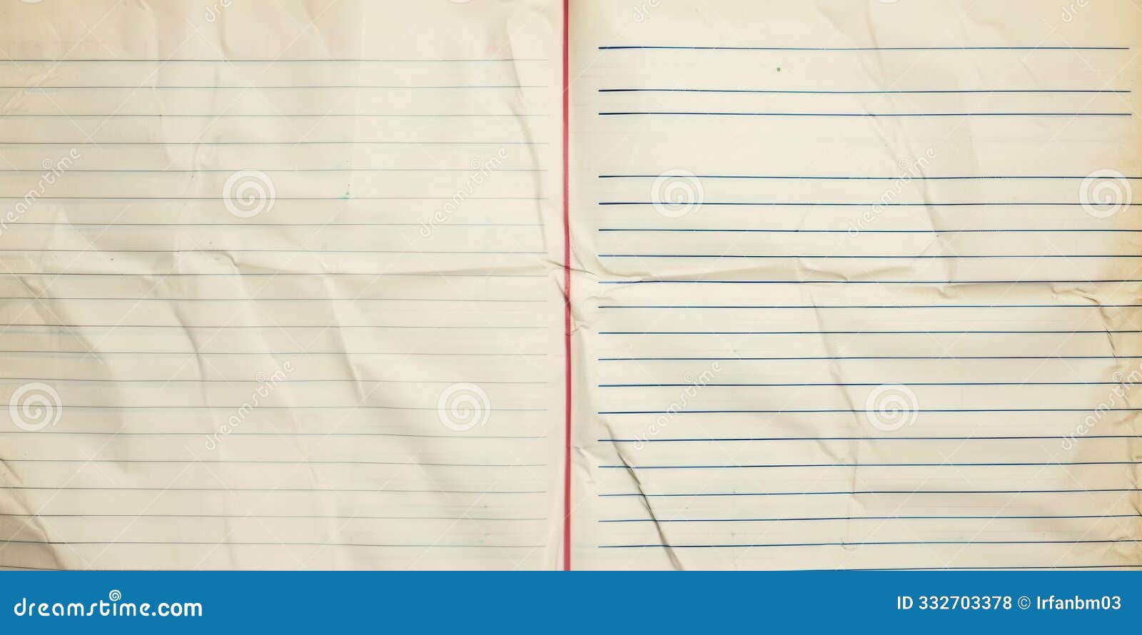 Rustic Notebook Paper Background. Vintage and Nostalgic Concept Stock ...