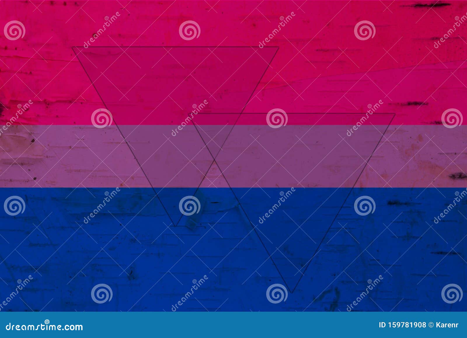 Bisexual Triangles. Sexual Identity Pride Flags. Bisexual Flag, Bi ...