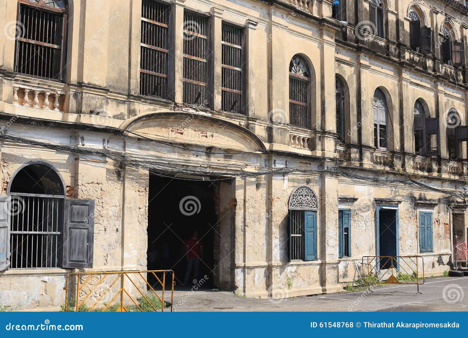 Rustic Old Customs House in Bangkok Editorial Stock Photo - Image of ...