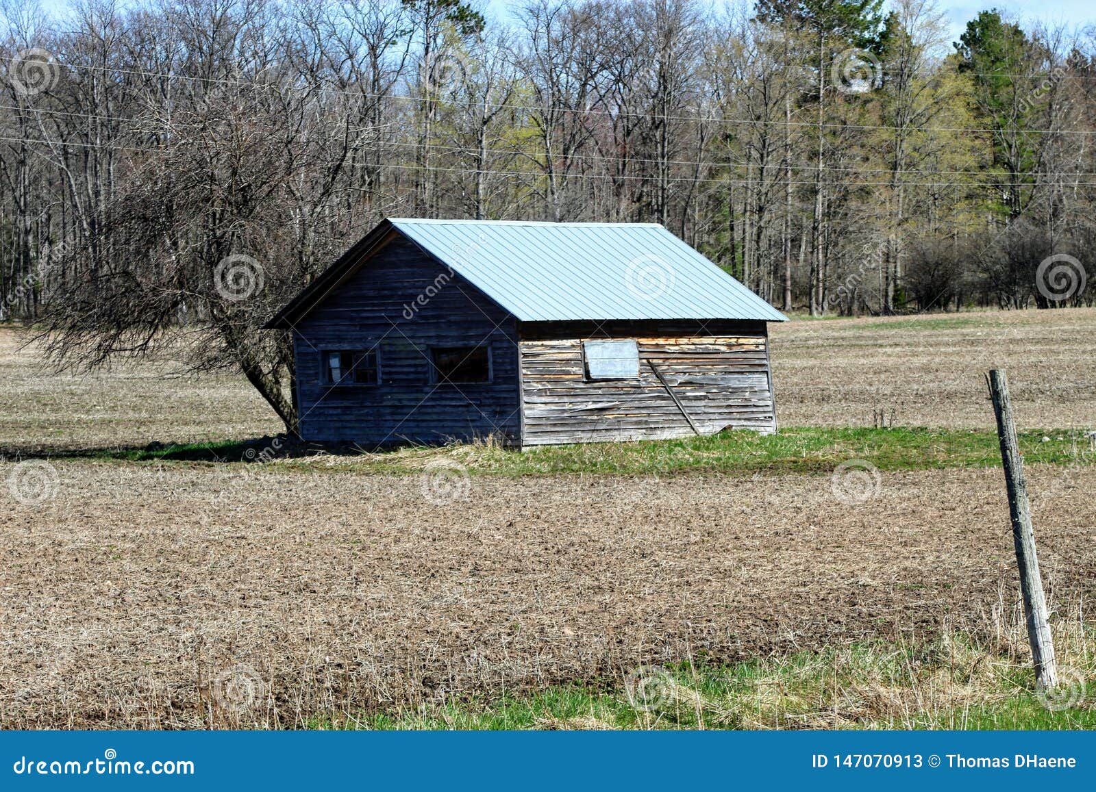 Rustic Old Farm Building stock image. Image of fields - 147070913