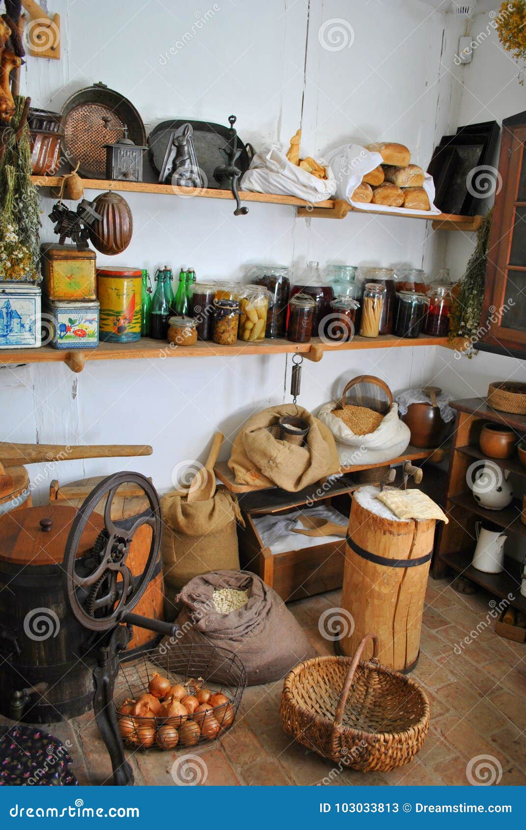 The old pantry stock image. Image of pantry, food, field - 103033813