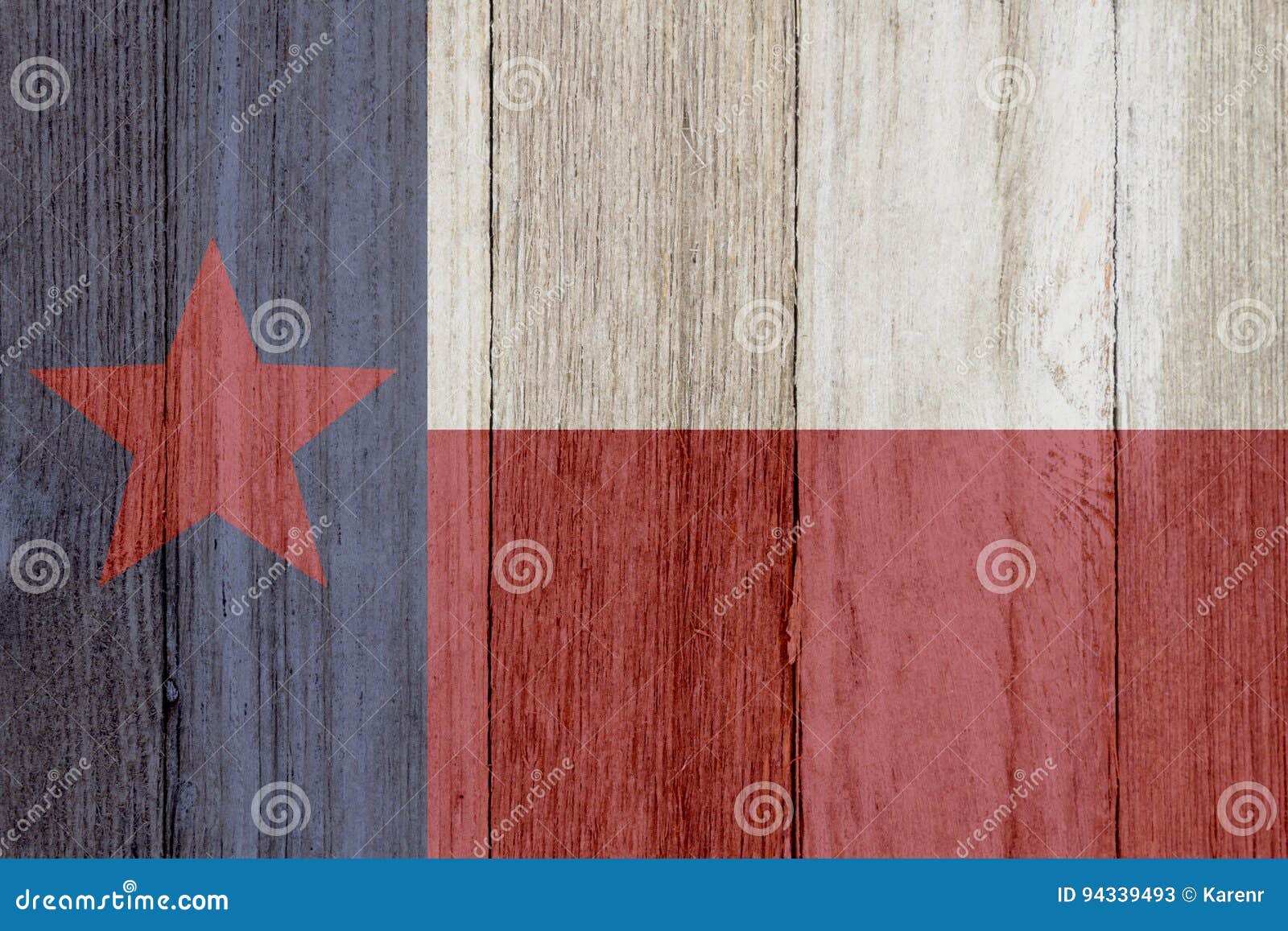 A Rustic Old Texas Flag on Weathered Wood Stock Image - Image of grains ...