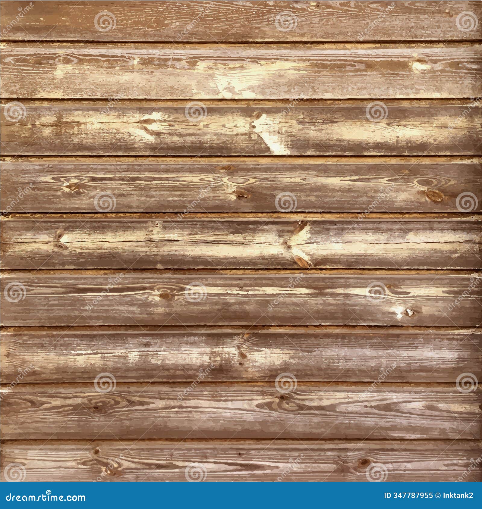 Rustic Old Timber Wood Wall Background Stock Vector - Illustration of ...