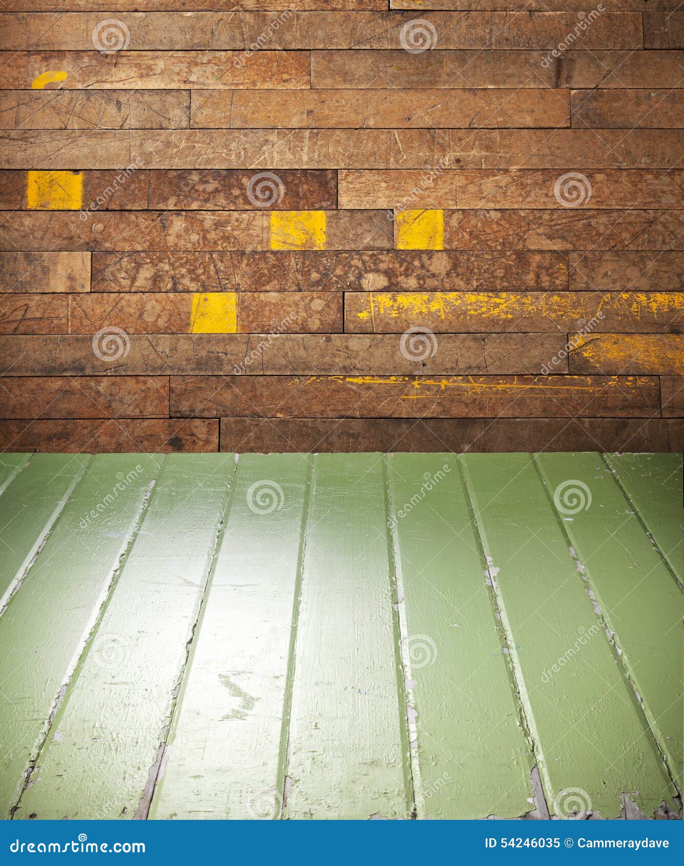 Rustic Wooden Floor Background