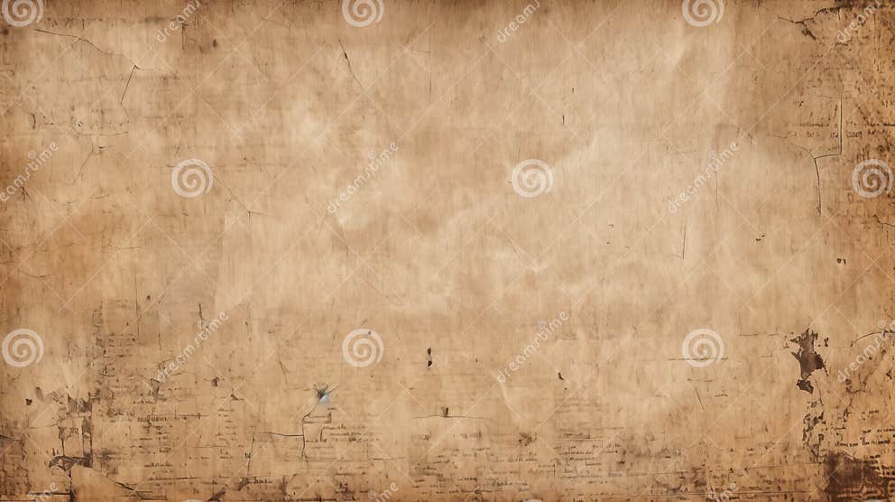 Rustic Paper Background. Generative AI Stock Illustration ...