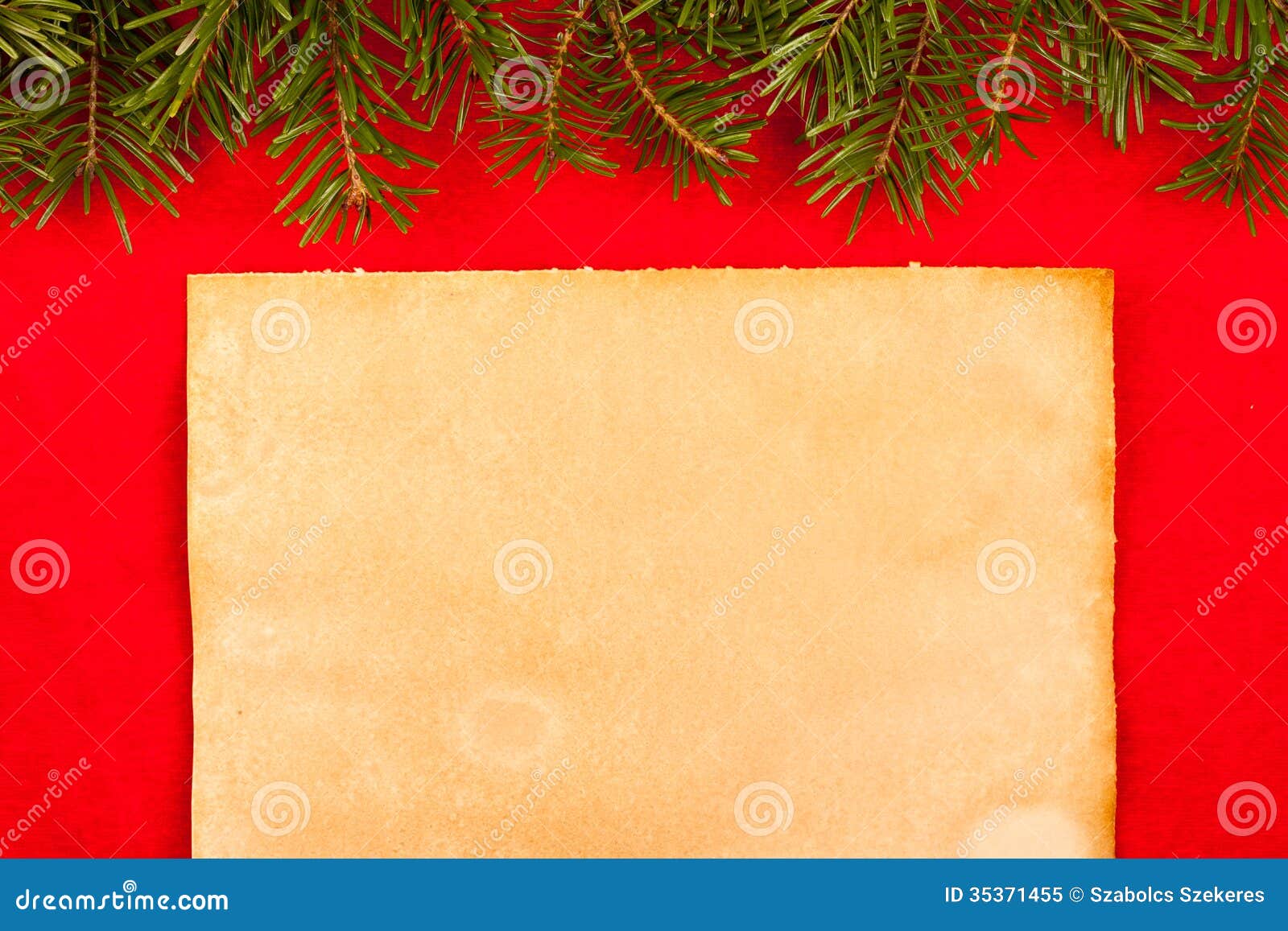 Rustic paper on red velvet stock image. Image of paper - 35371455