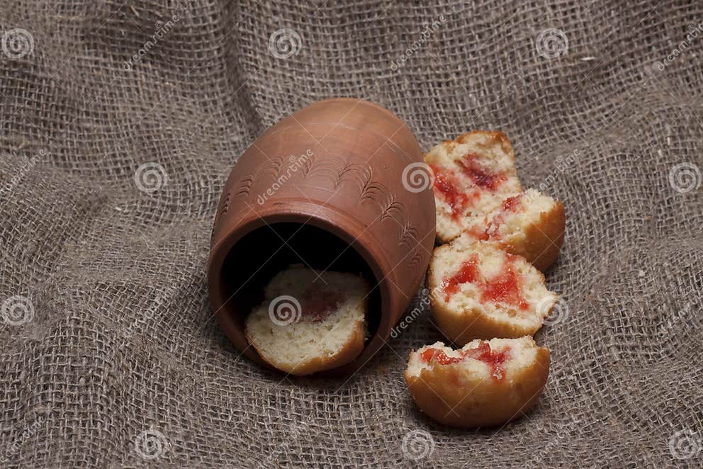 Rustic Paraphernalia and Food Stock Photo - Image of natural, food ...
