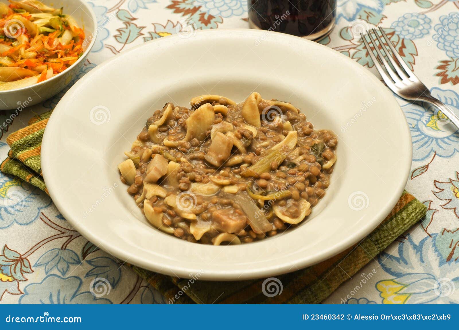 Rustic pasta stock photo. Image of vegetable, dish, cook - 23460342