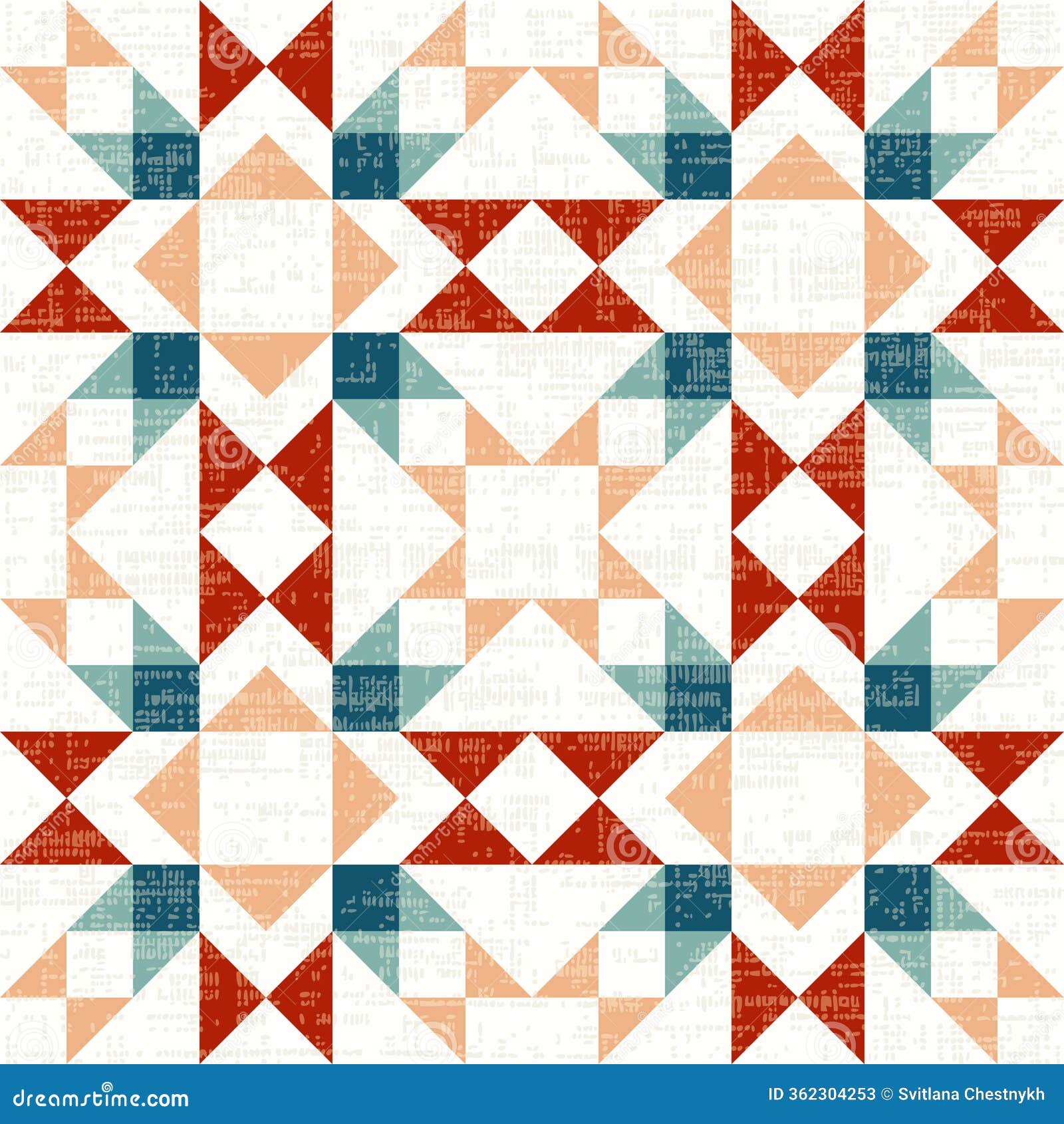 Seamless Quilt Texture Vector Illustration | CartoonDealer.com #26095048