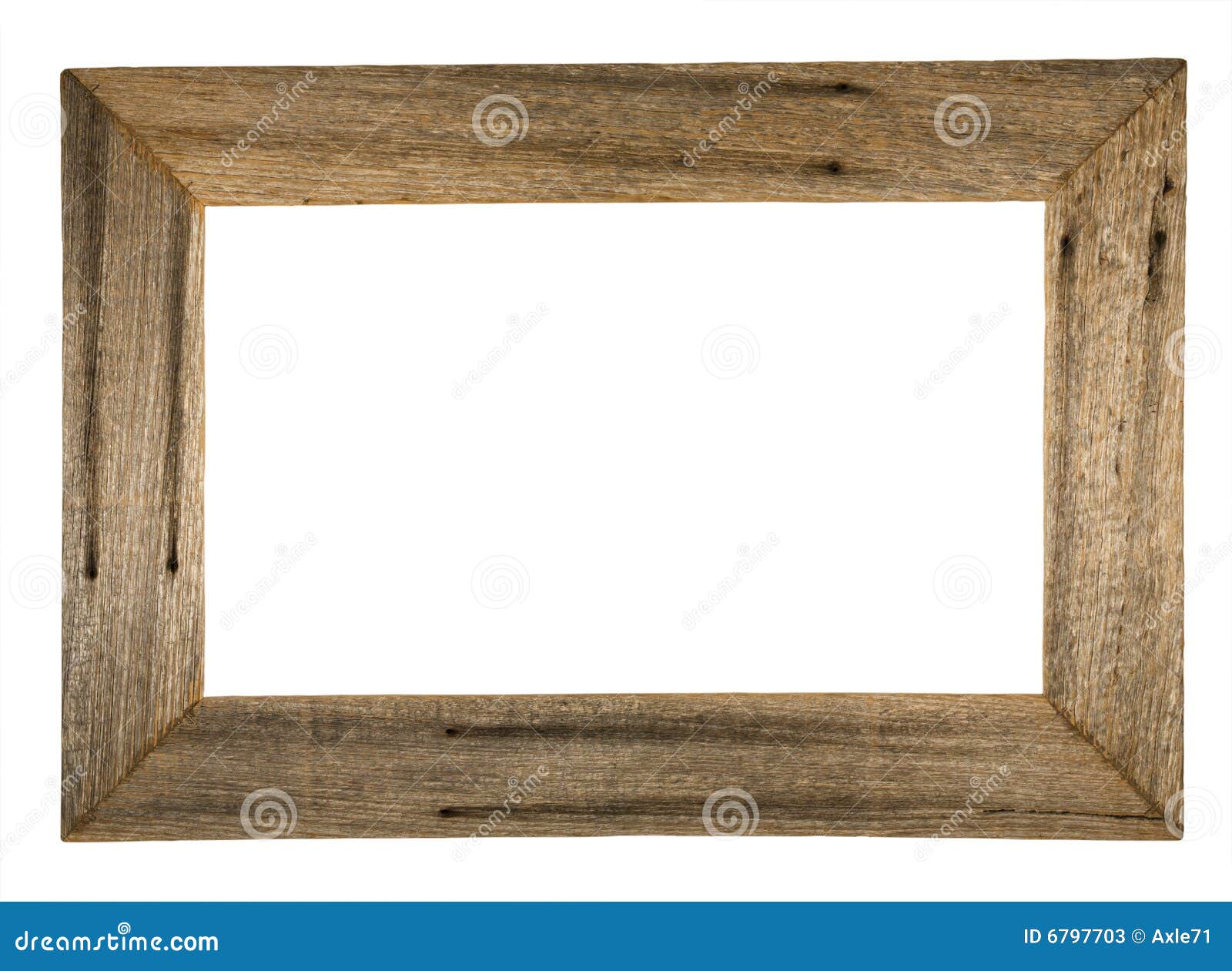 Picture Frame Rustic Wood Background