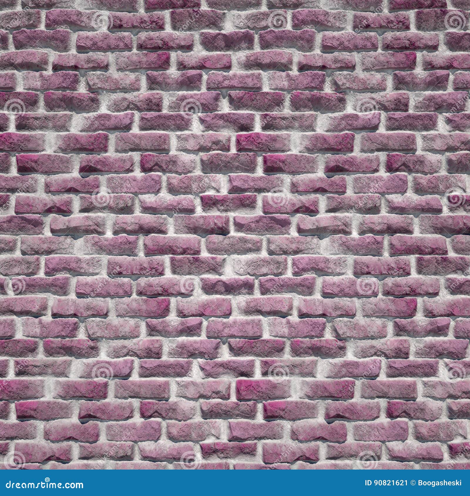 A Rustic Pink Brick Wall stock illustration. Illustration of rustic ...