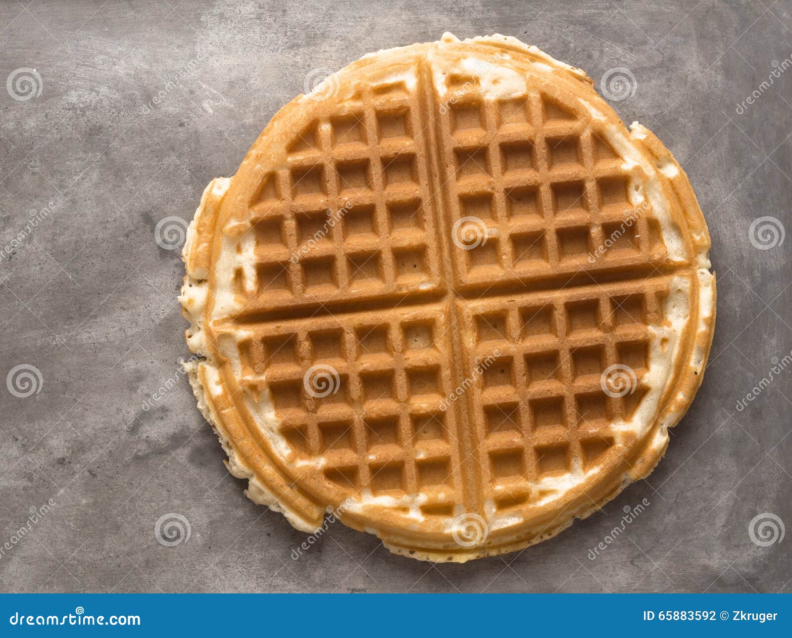 Rustic plain waffle stock photo. Image of belgian, horizontal - 65883592