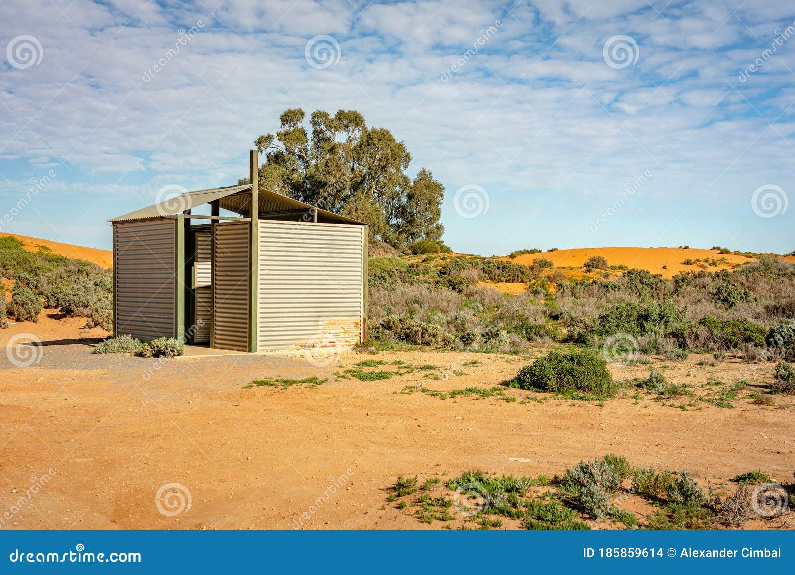 Rustic Public Toilet in Outback Australia Stock Photo - Image of rustic ...