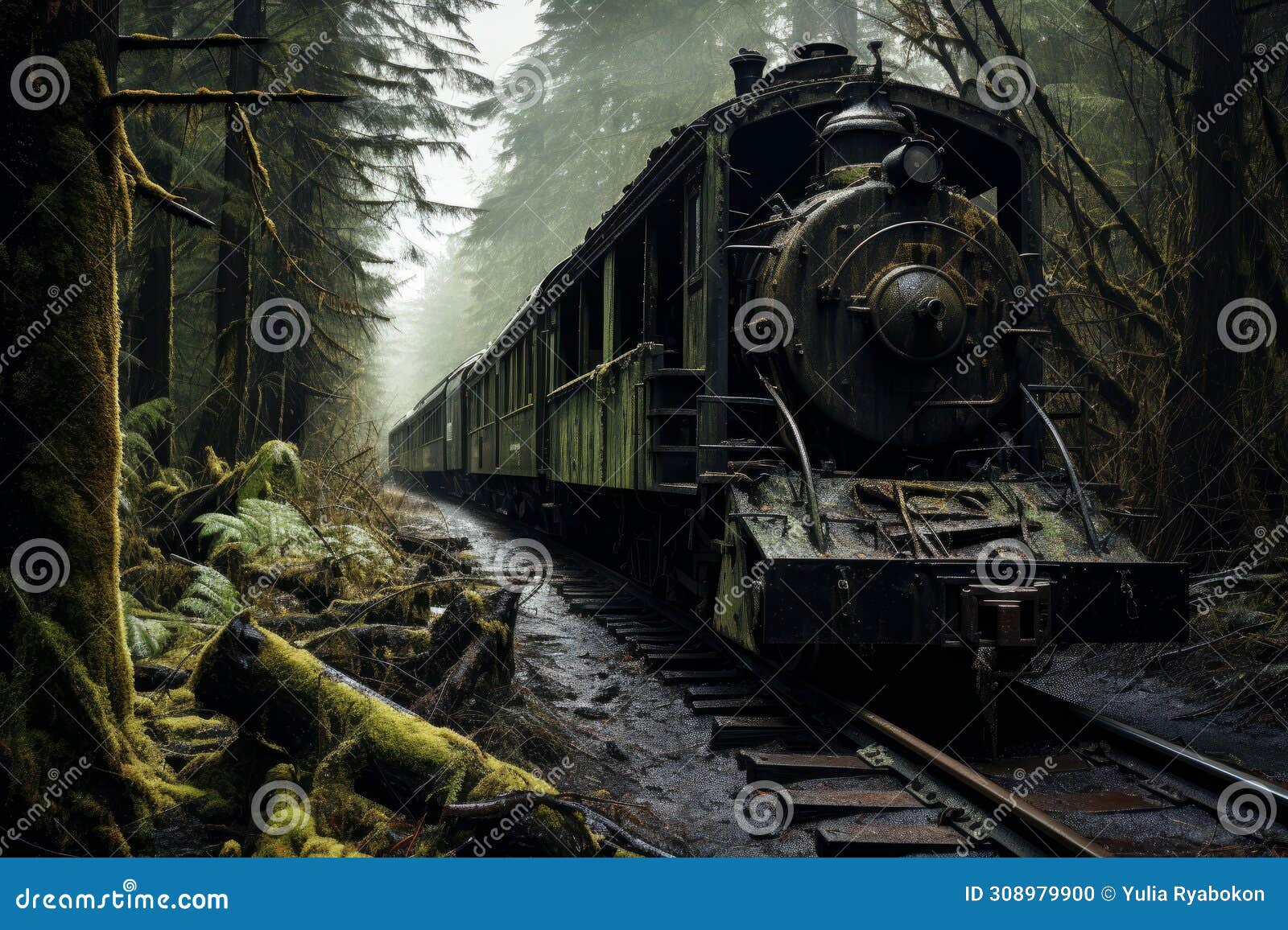 Rustic Railroad Wood And Metal Tracks Background Texture Royalty-Free ...