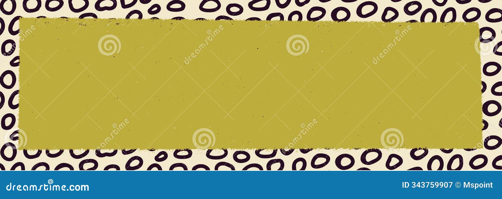 Rustic Rectangle Text Box With Grunge Torn Edges On A Light Dot Grid ...