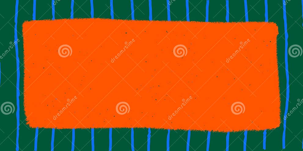 Rustic Rectangle Text Box with Grunge Torn Edges on a Striped Pattern ...