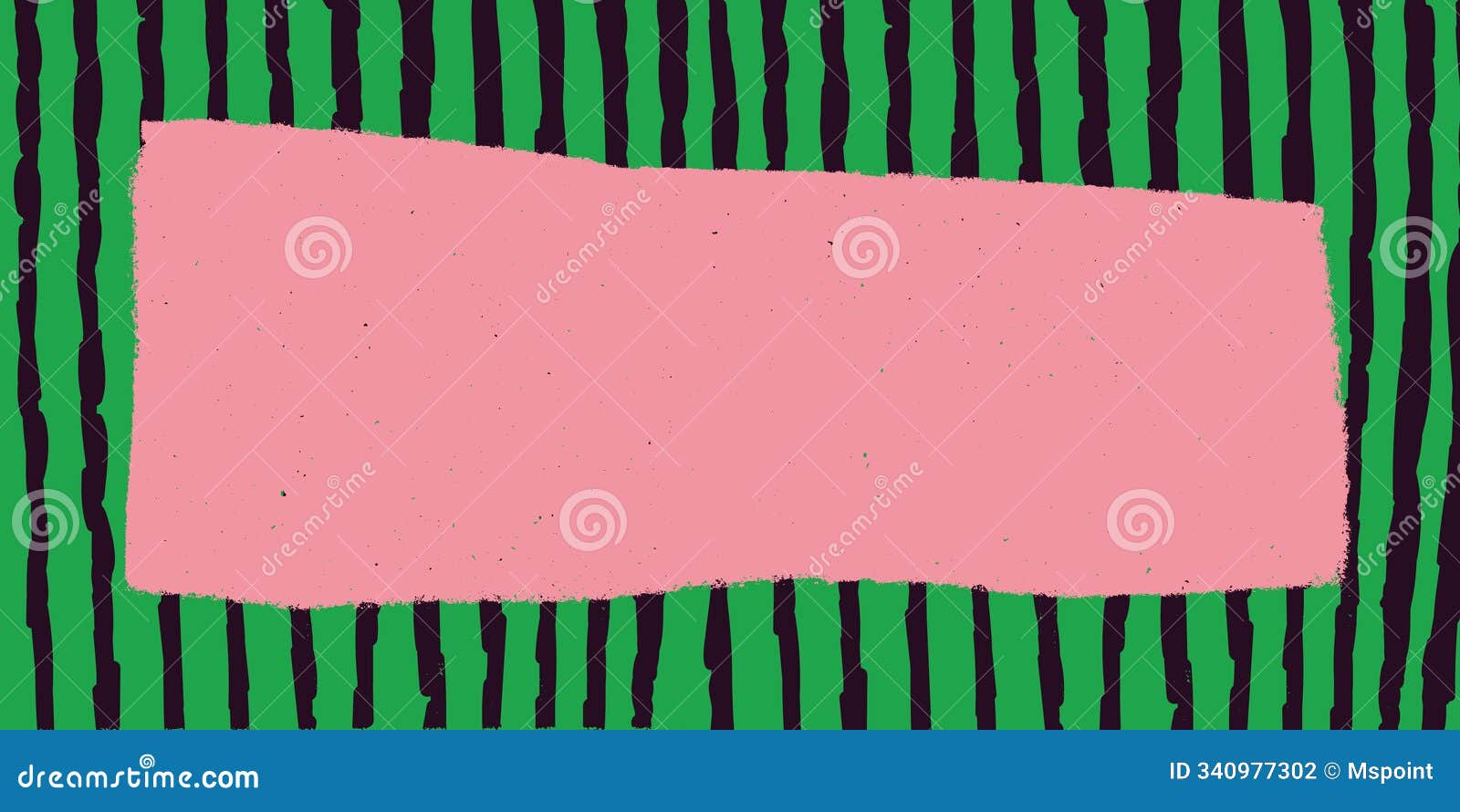 Rustic Rectangle Text Box With Grunge Torn Edges On A Light Dot Grid ...