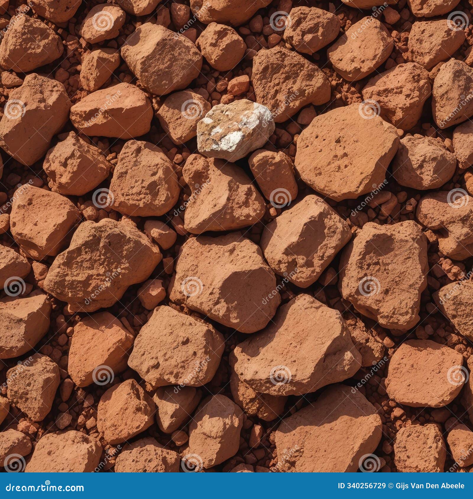 Rustic Red Bauxite Ore Texture Industrial Mining Concept Stock ...