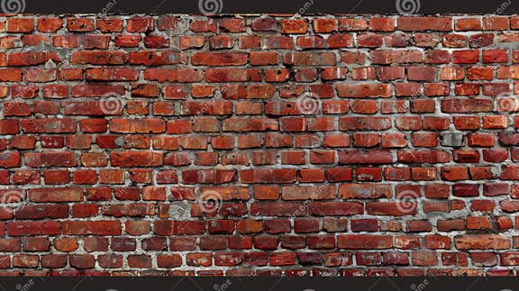 Rustic Red Brick Wall Texture Authentic Background for Architectural ...