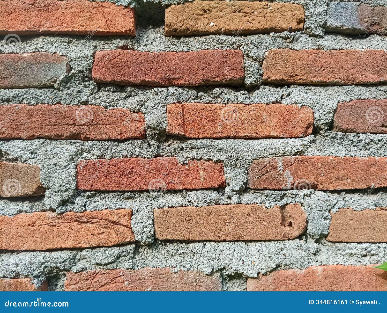 Rustic Red Brick Wall Texture: a Background of Building Blocks Stock ...