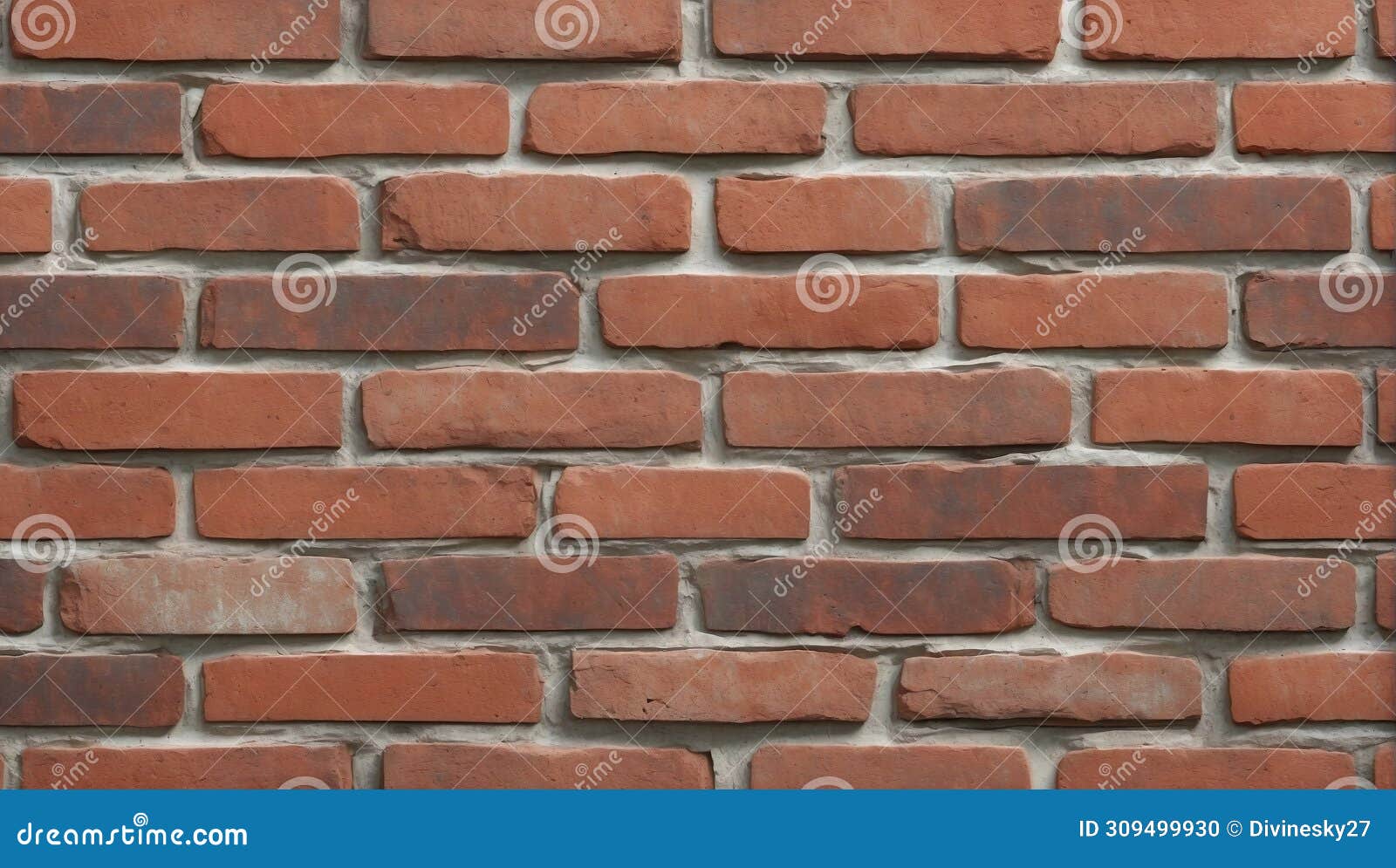 Rustic Red and Brown Brick Facade Seamless Texture. AI Generation Stock ...