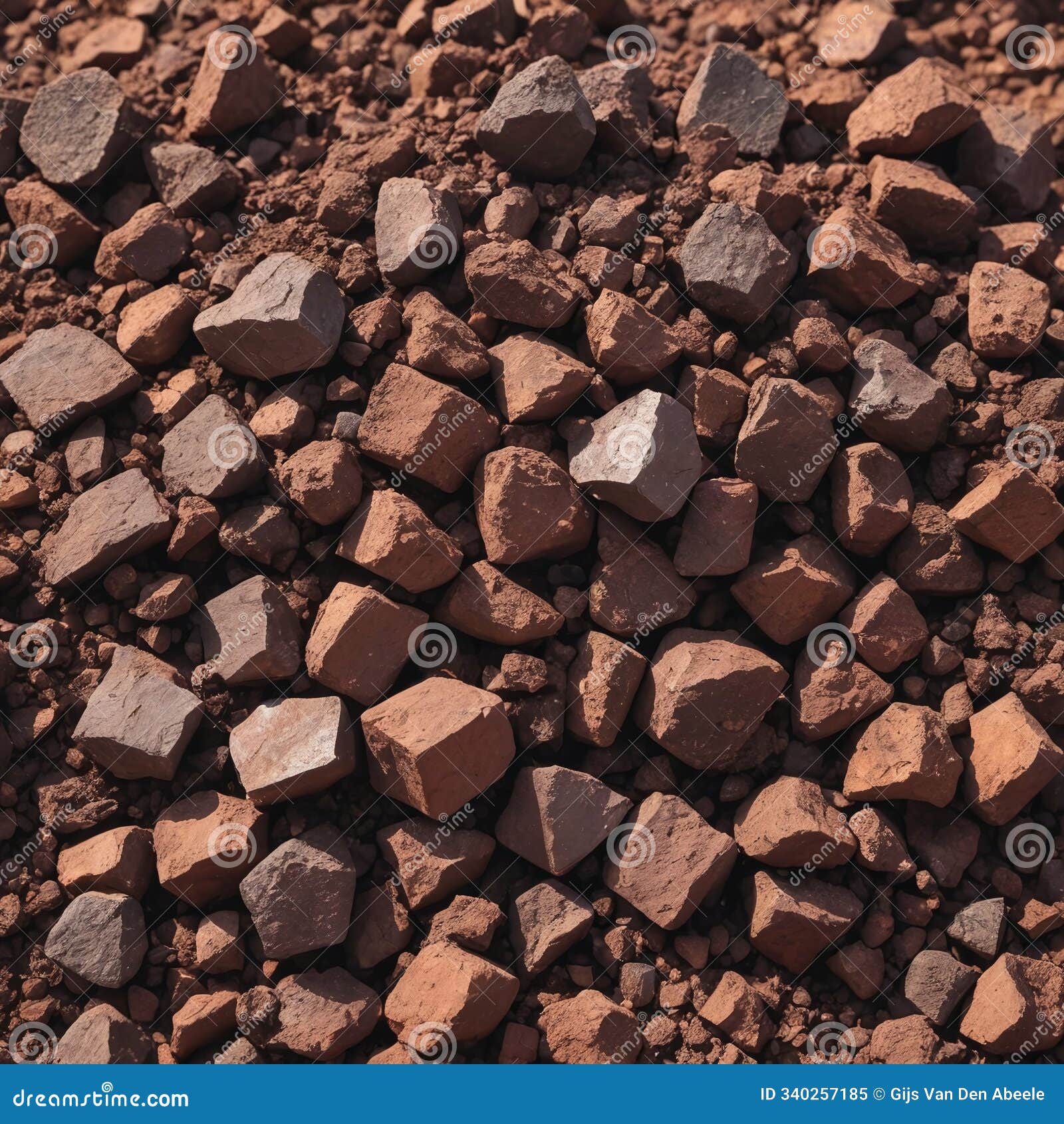 Rustic Red Iron Ore Texture Background Stock Illustration ...