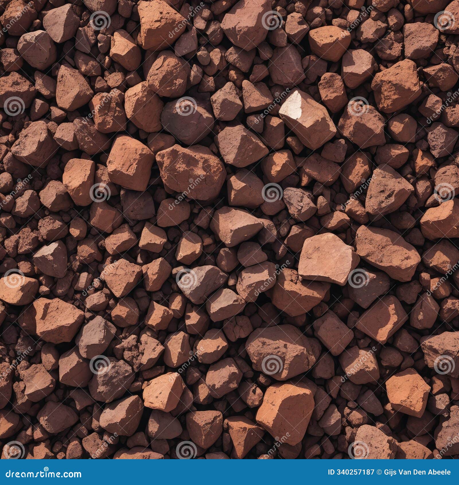 Rustic Red Iron Ore Texture Background Stock Illustration ...