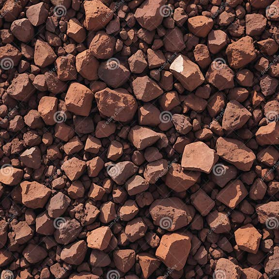 Rustic Red Iron Ore Texture Background Stock Illustration ...