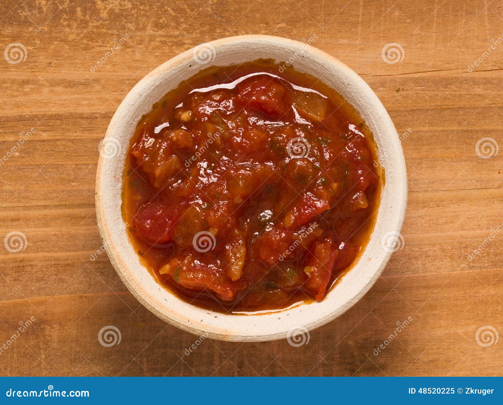 Rustic red tomato salsa stock image. Image of tomato - 48520225