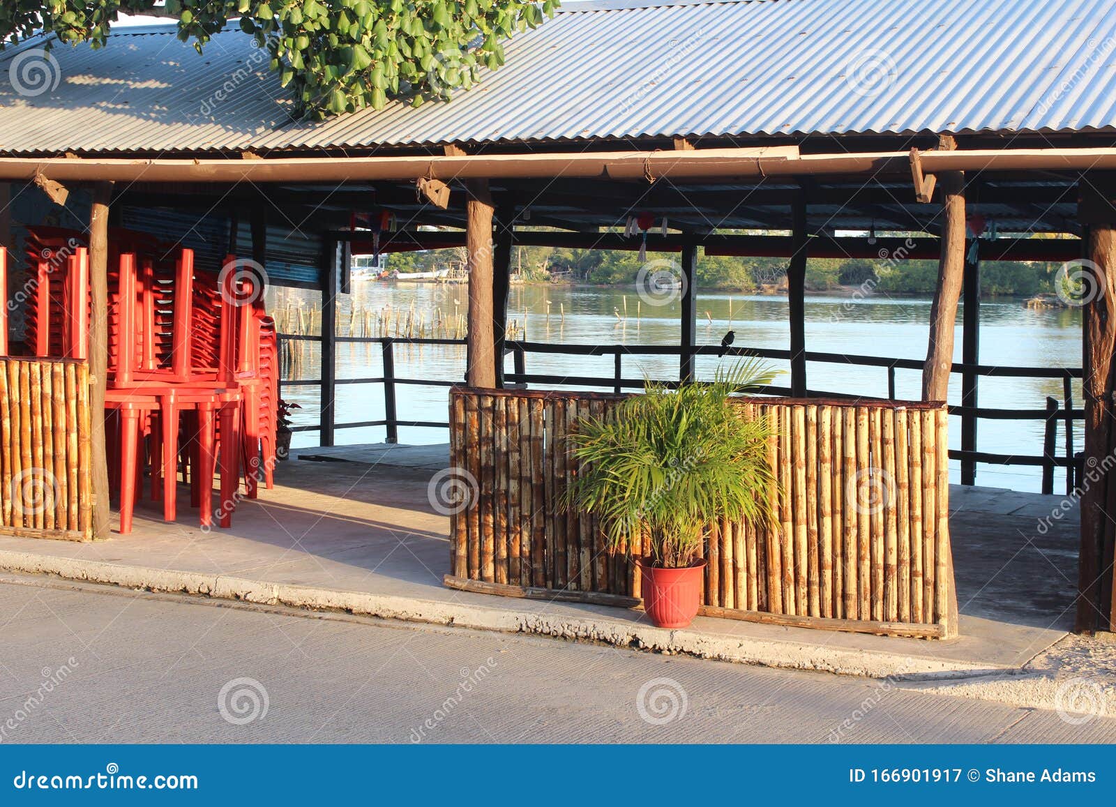 Rustic Mexican Restaurant stock image. Image of tuxpan - 166901917