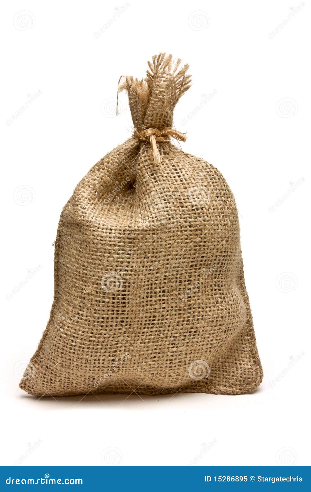 Rustic Sack stock image. Image of sack, knot, macro, canvas - 15286895