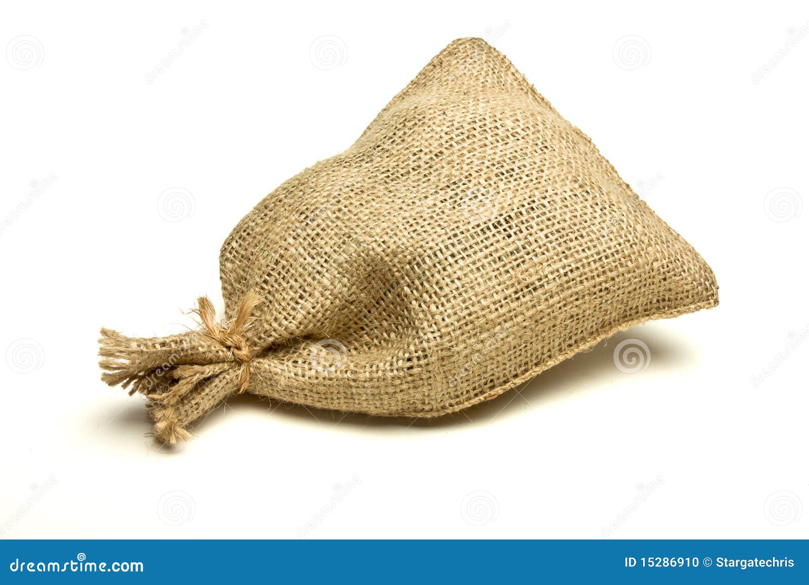 Rustic Sack stock photo. Image of string, rustic, fabric - 15286910