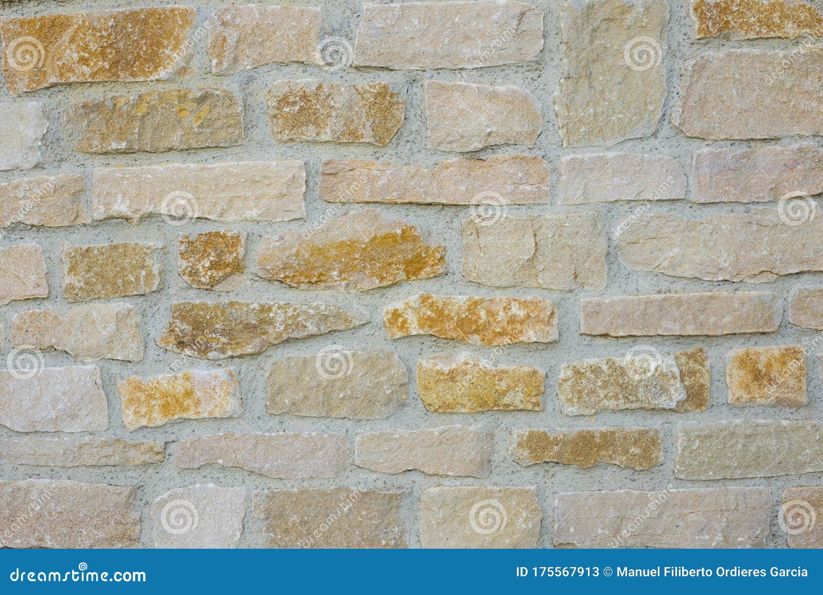 Rustic Sandstone Wall for Invitation Background or Sample of Building ...