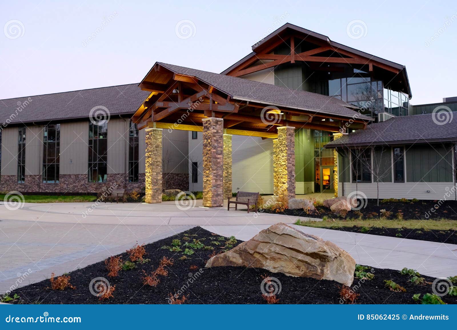 Rustic School Architecture stock image. Image of rural - 85062425