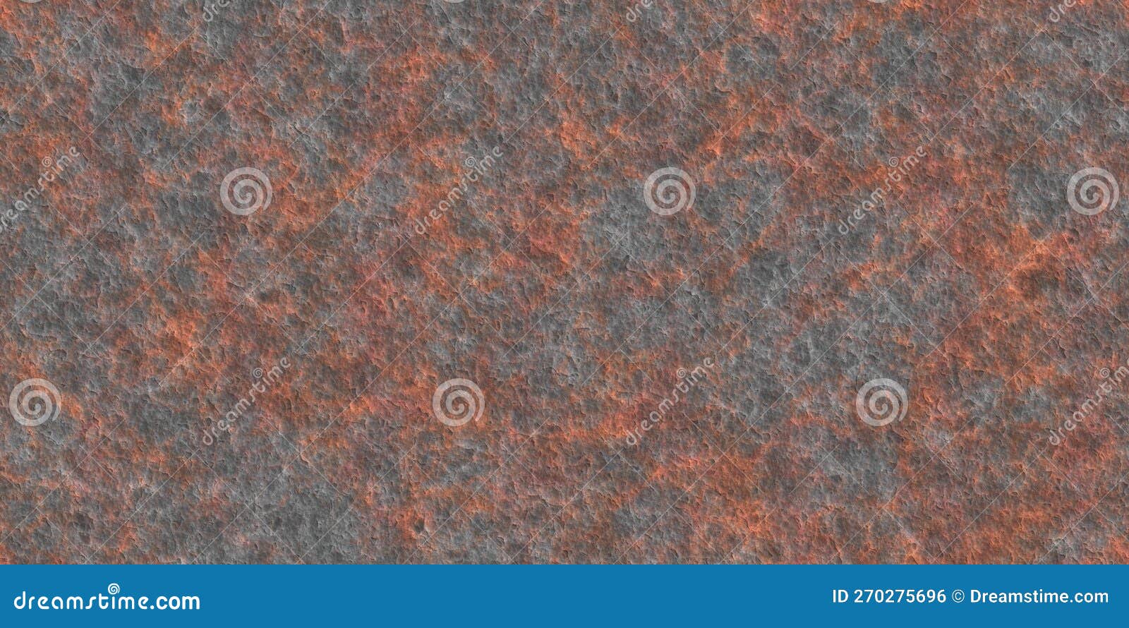 Rustic Seamless Metal Texture. Rust Metallic Background. Rusty ...