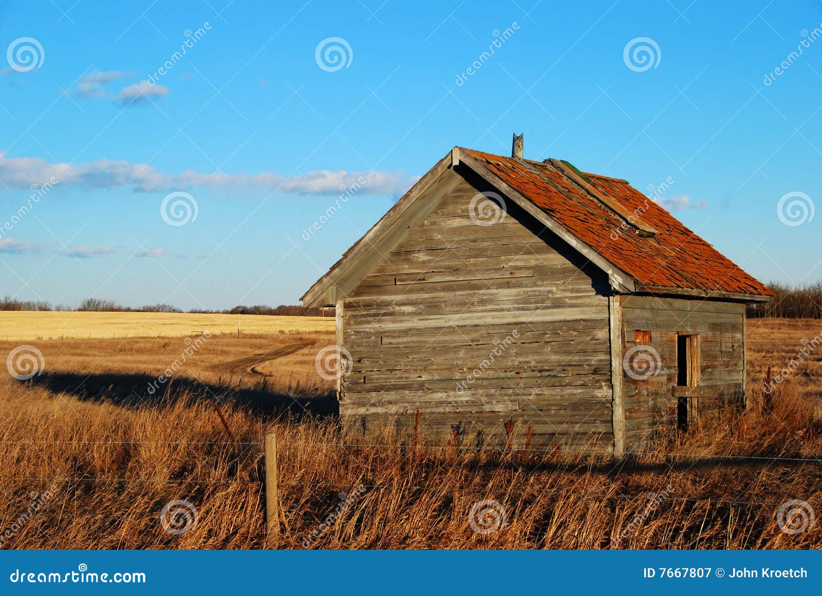 Rustic Shack stock image. Image of wooden, building, rust - 7667807