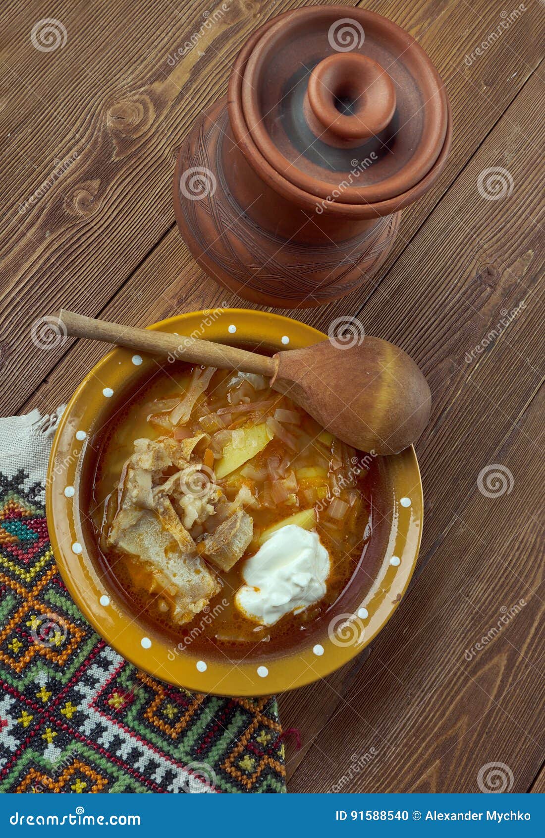 Rustic shchi stock photo. Image of food, vegetable, shchi - 91588540