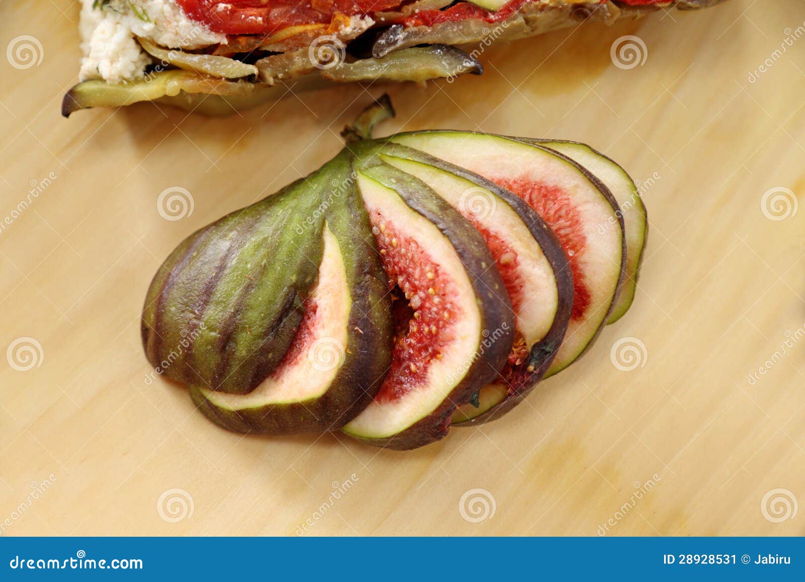 Rustic Sliced Fig stock image. Image of healthy, lunch - 28928531
