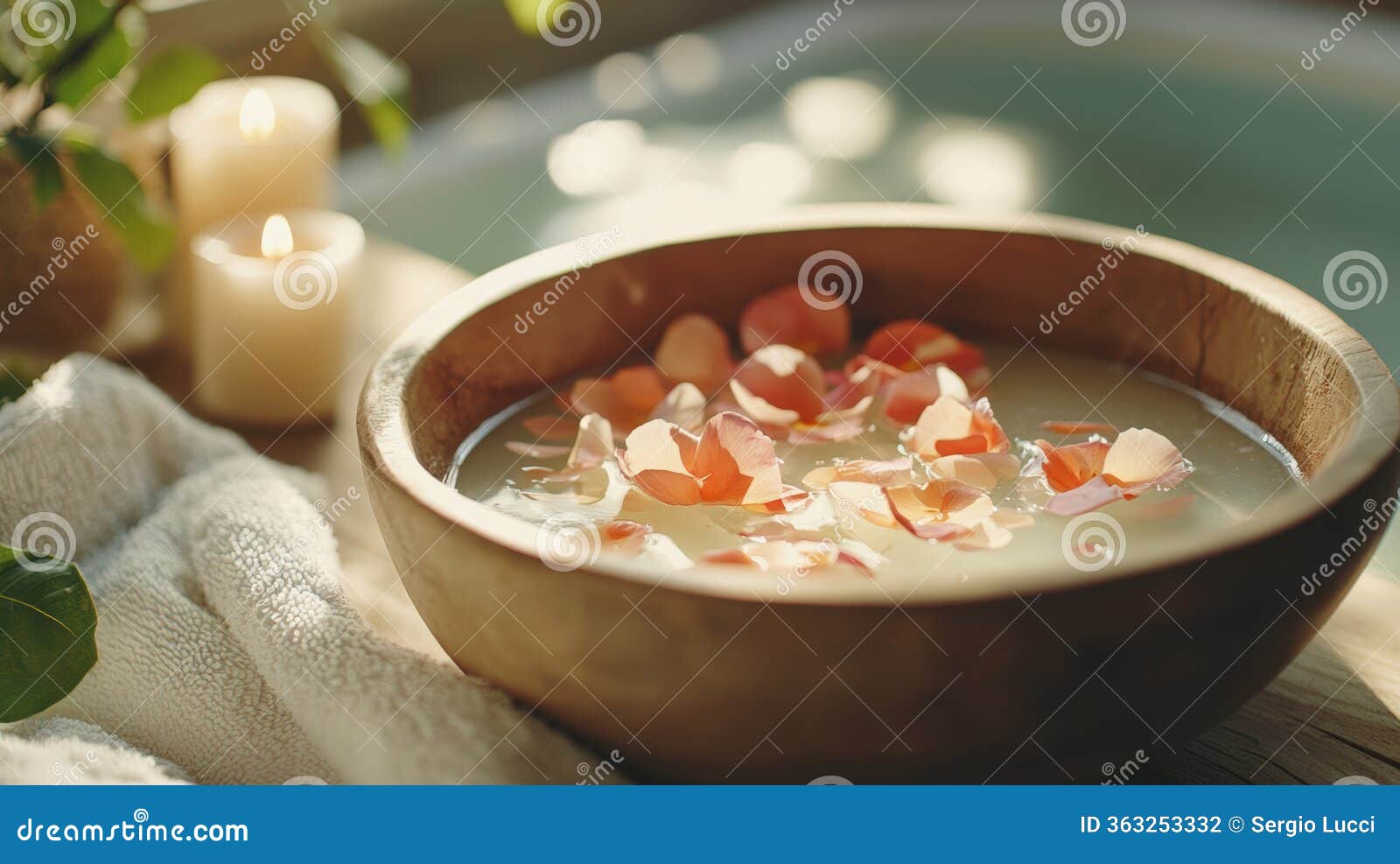 Rustic Spa Inspired Self Care Bath with Floral Touch for Easter ...